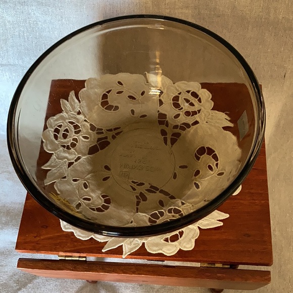 Anchor Hocking | Kitchen | Vintage Anchor Hocking Amber Sunflowers ...